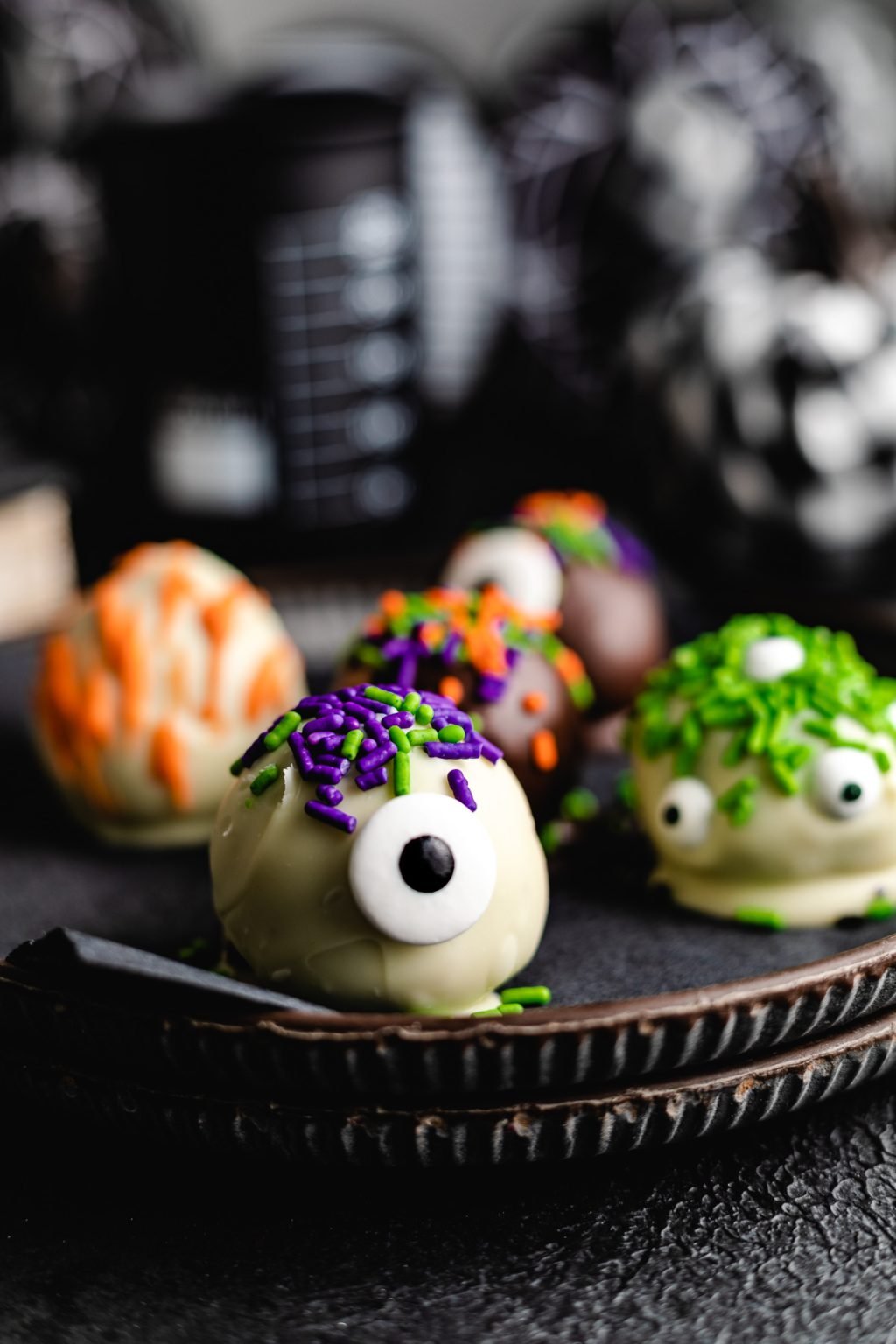 Olhos de Monstro de Chocolate