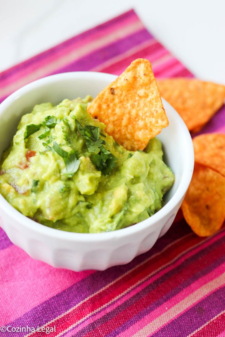 Como fazer guacamole mexicano